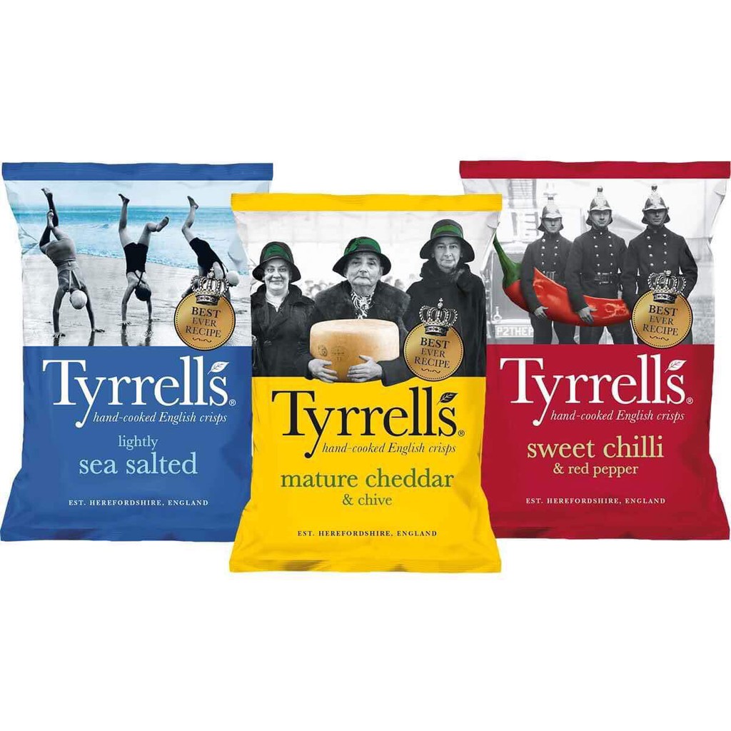 Tyrrell's Potato Chips (150G / 40G Pack) | Shopee Singapore