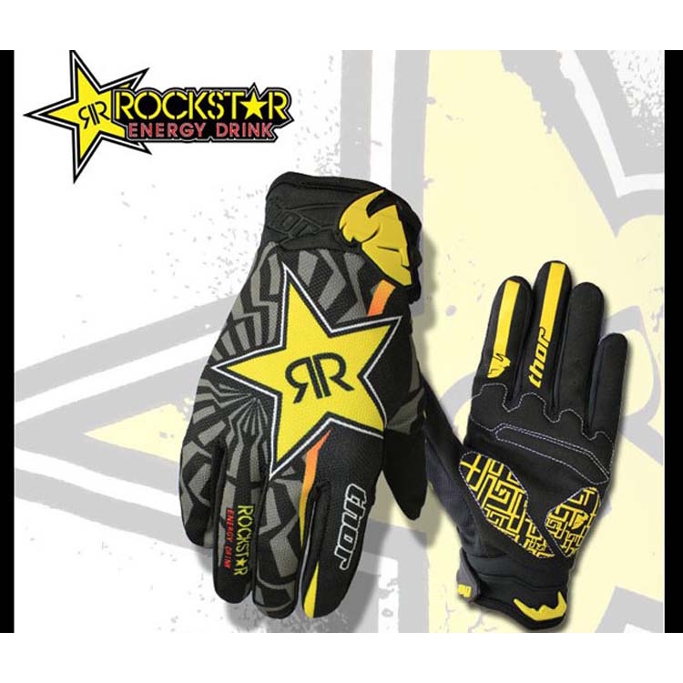 THOR GLOVE ROCKSTAR Motorcycle Riding Gloves Mountain Bike Gloves ...