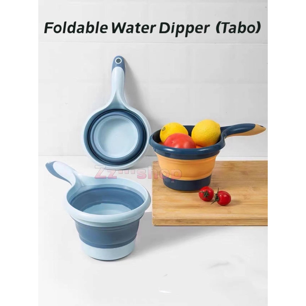 Foldable Water Dipper TABO/BASIN lager/Bucket | Shopee Singapore