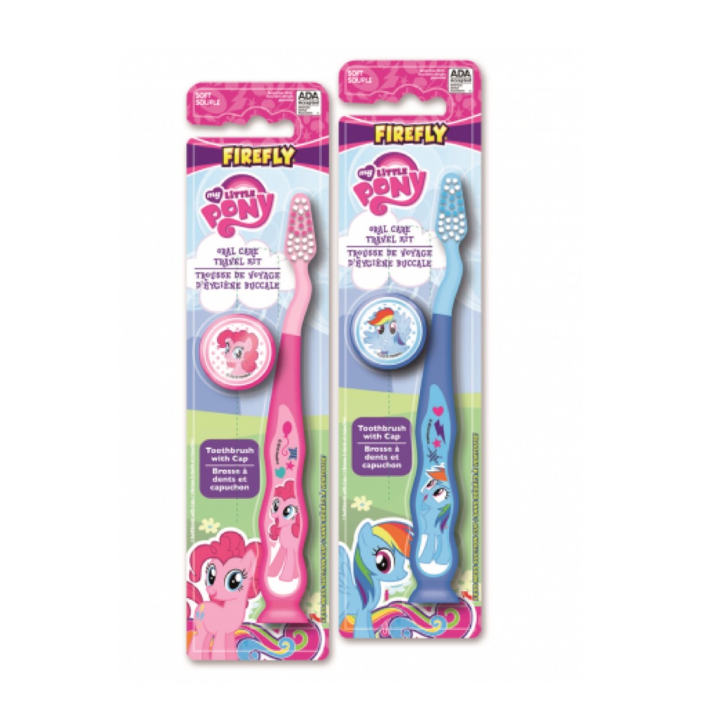 Firefly My Little Pony Suction Cup Toothbrush with Cap 4-12 yrs ...