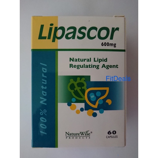 Lipascor Natural Lipid Regulating Agent. [Exp Sep 2025] | Shopee Singapore