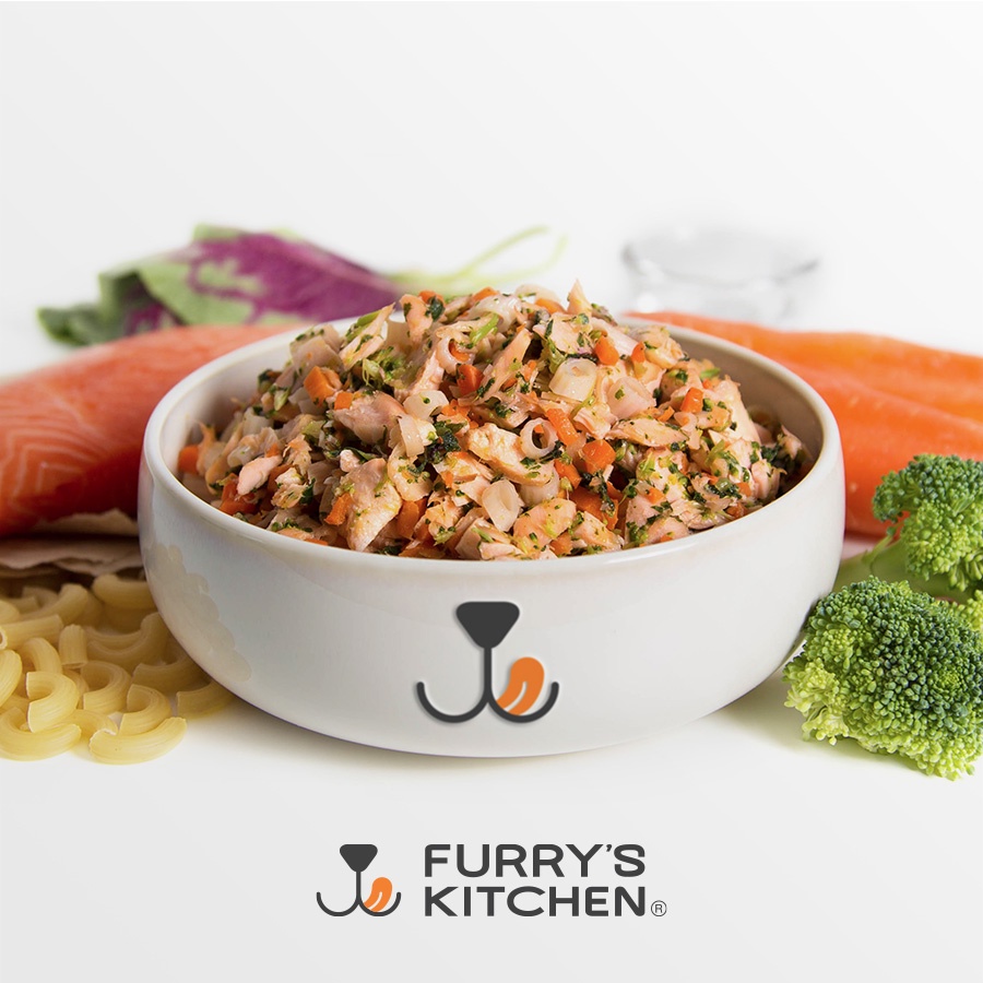 Furry's Kitchen Salmon & Pasta Fresh Dog Food | Shopee Singapore