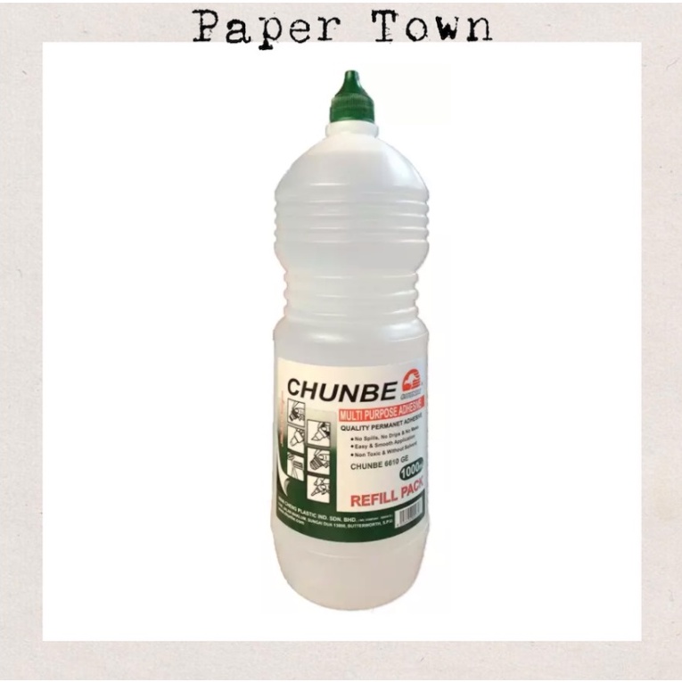 CHUNBE Clear Glue 1000ml ( For Slime making!) | Shopee Singapore