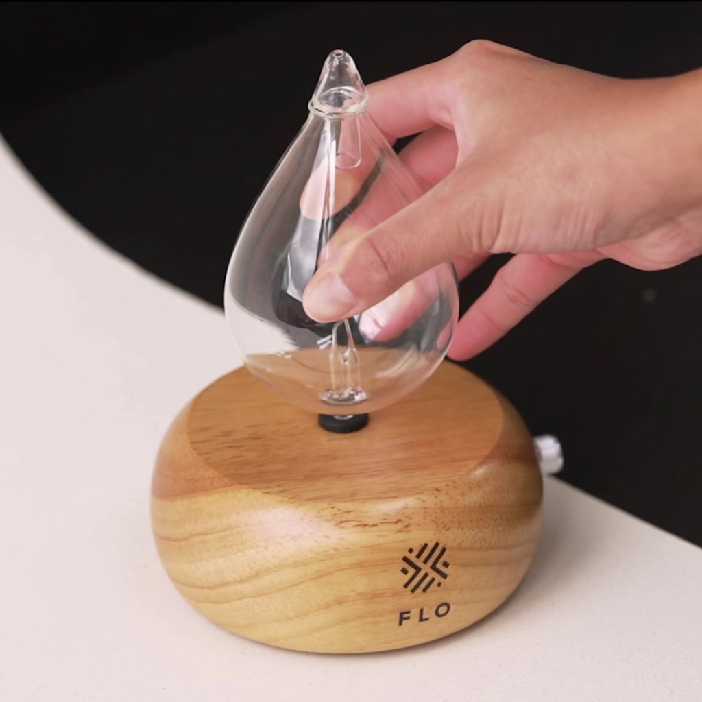 FLO Diffuser Home - Aroma Nebulising Essential Oil Diffuser - Waterless, LED, Timer | Shopee ...