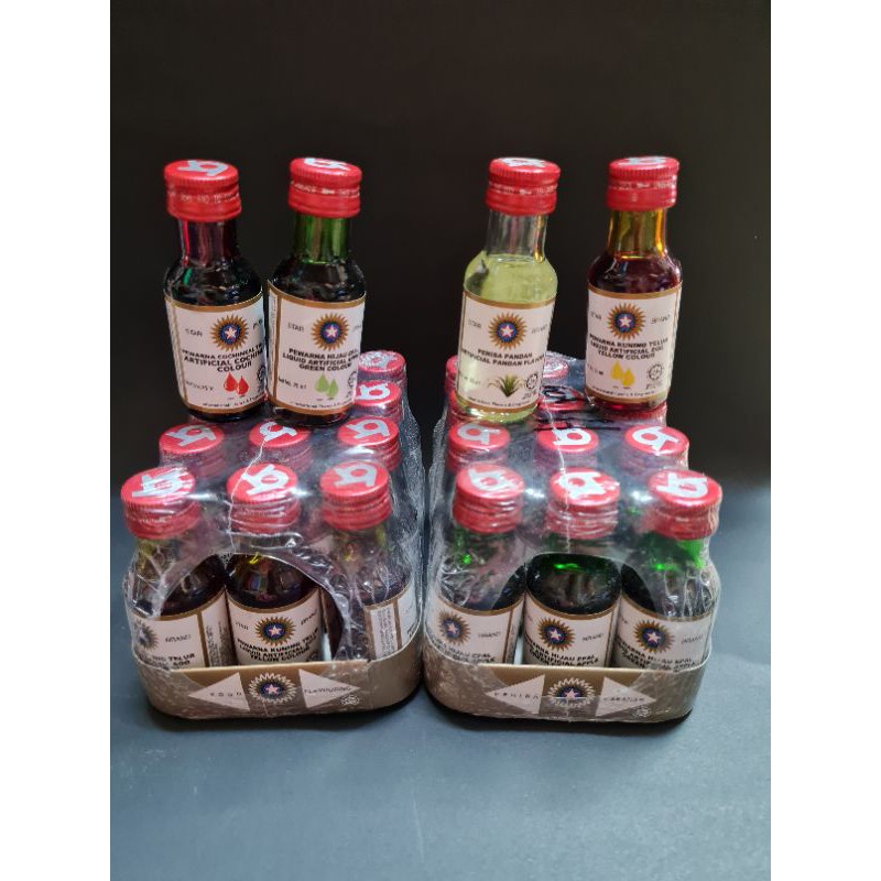 Pewarna Makanan Jenama STAR brand / Star Brand Liquid Artificial ...