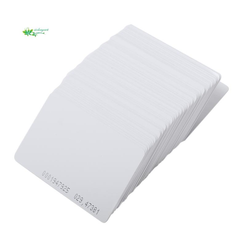 50 pieces Intelligent Proximity EM4100 125kHz RFID Proximity Card Entry ...