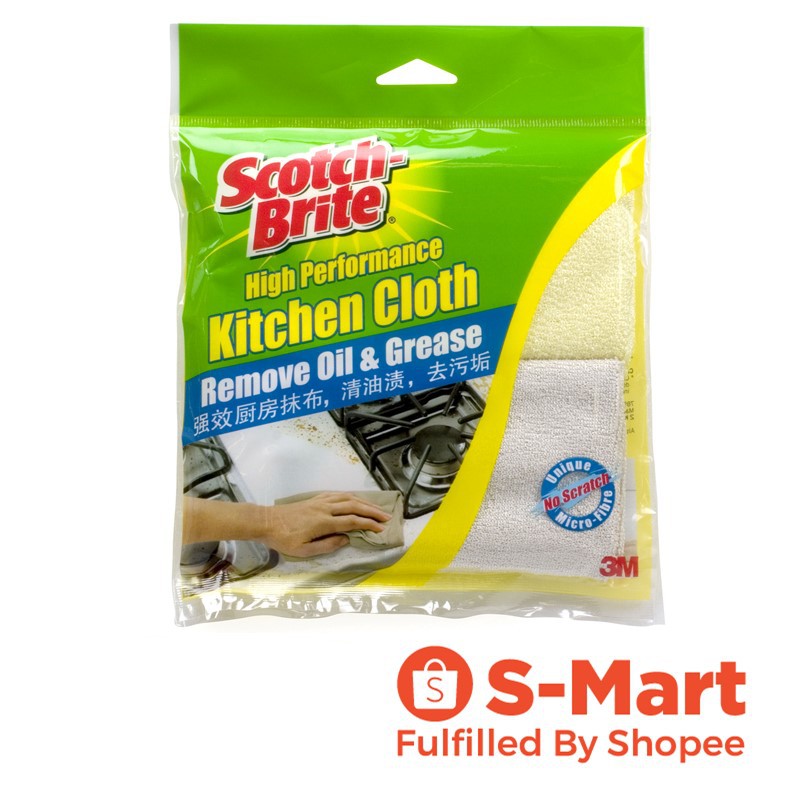 3M Scotch-Brite Kitchen Cloth, 2 pieces | Shopee Singapore