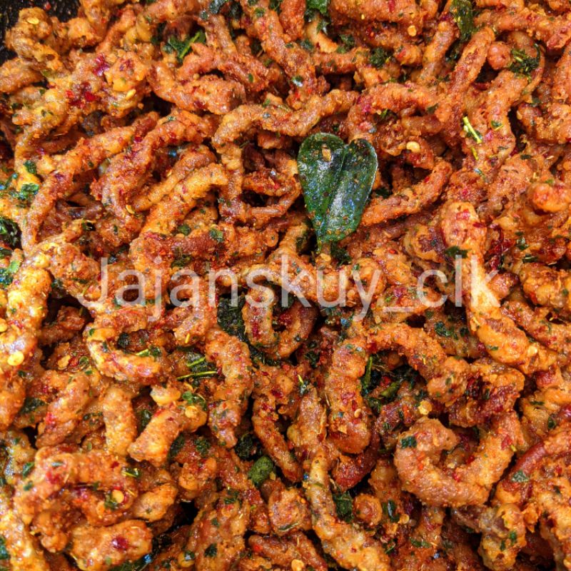 Djs - CRISPY KRIUK CHICKEN INTESTINE 1Kg / Abundant spices / Savory ...