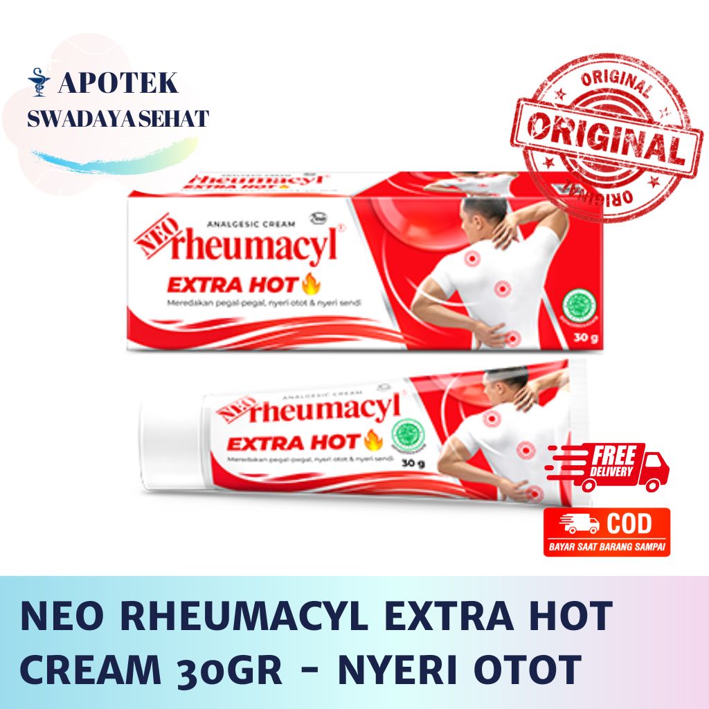 Neo RHEUMACYL EXTRA HOT CREAM 30GR - Linu Neo Remasil Joint Muscle Pain ...