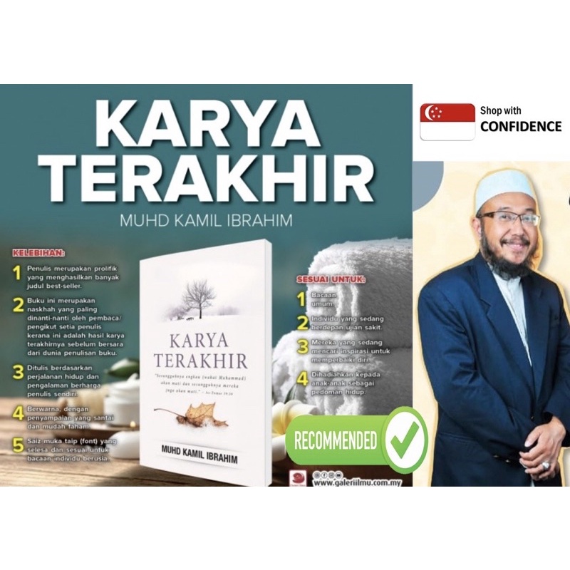 KARYA TERAKHIR - Prof Muhd Kamil Ibrahim (Malay Islamic Book) | Shopee ...