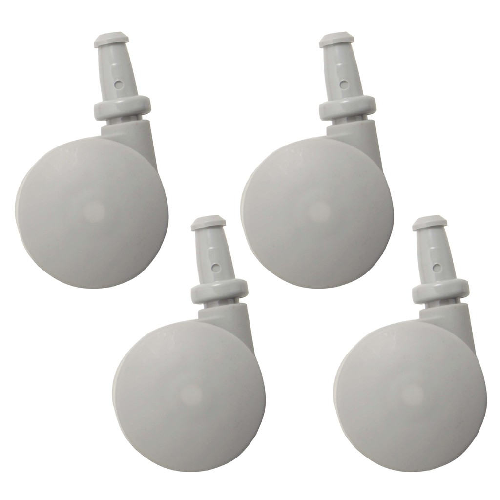MUJI Polypropylene Box Castors 4pc Set | Shopee Singapore