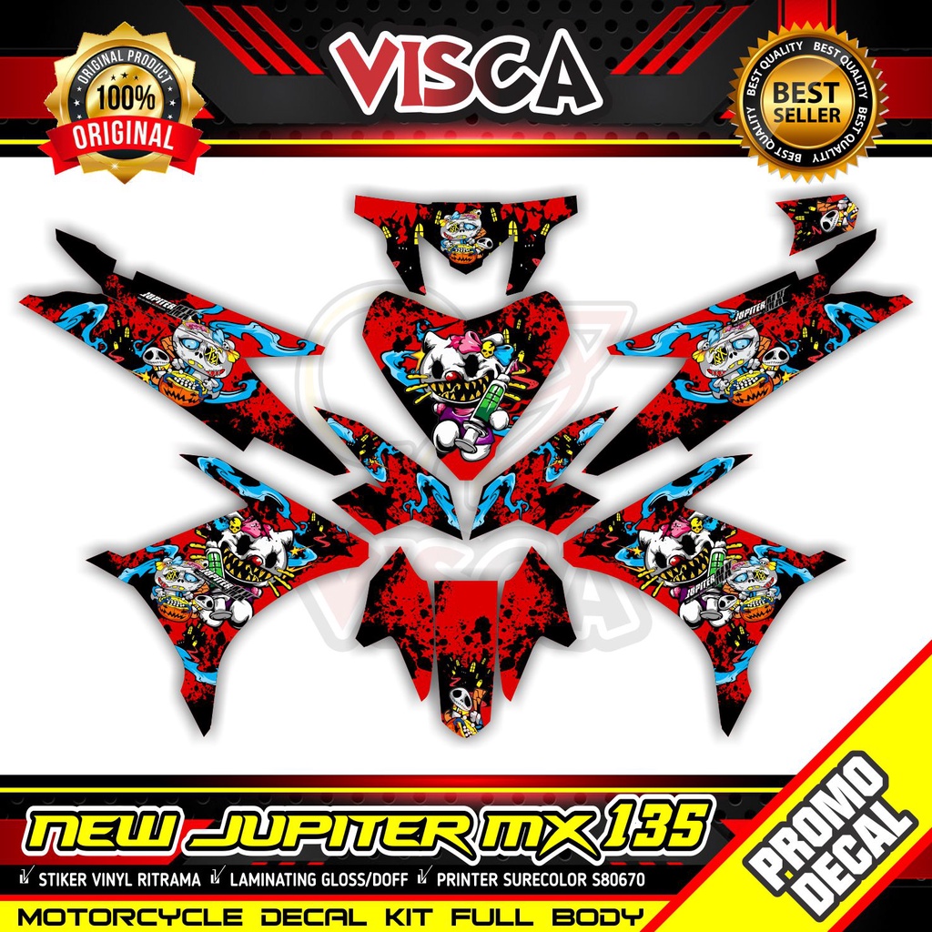 Jupiter Mx 135 New Full Body Decal Sticker Jupiter Mx 135 New 2011 2012 ...