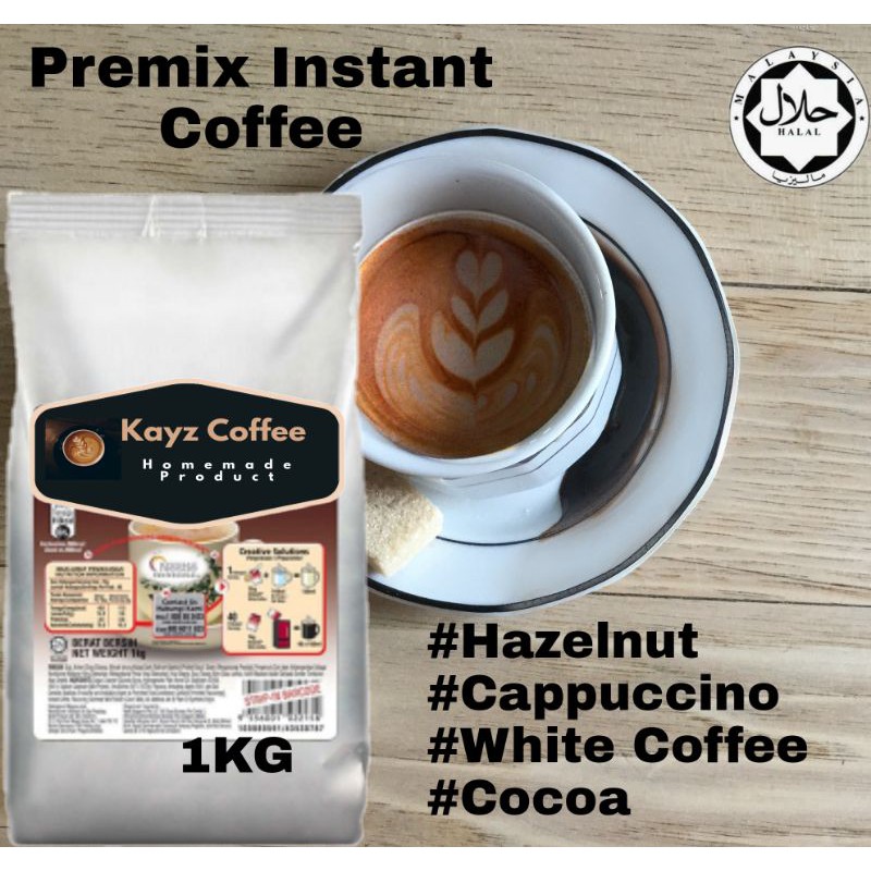 [MUST TRY]PREMIX INSTANT COFFEE POWDER (1KG) | Shopee Singapore