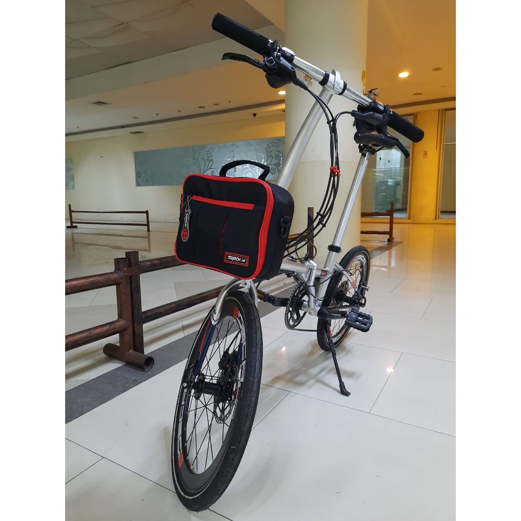 Multifunctional Folding Front Block Bag Bicycle Bag | Shopee Singapore