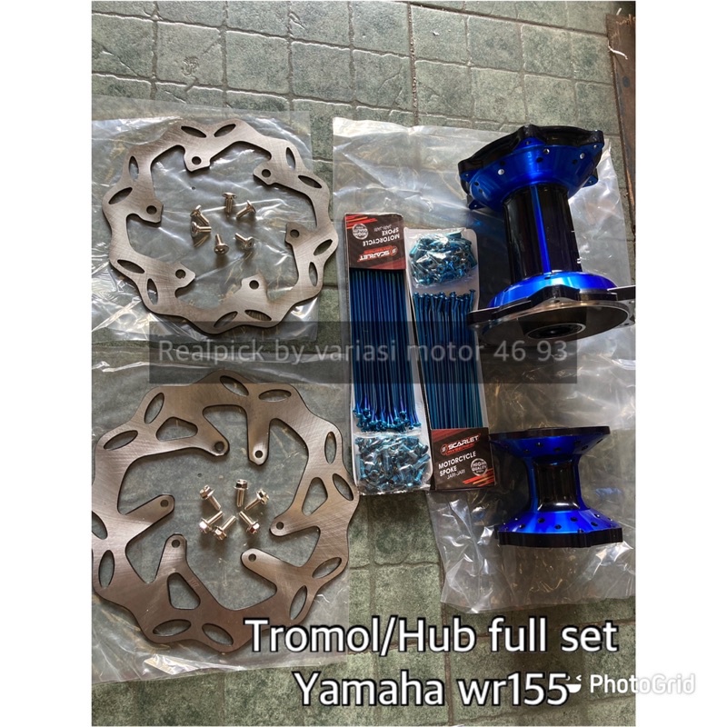TROMOL SET WR155/WHEELSET WR155/WHEELSET SUPERMOTO WR155/TROMOL SET ...