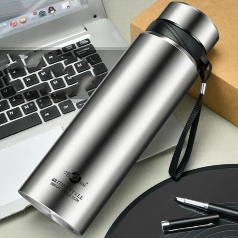 420-1500ML Flask Thermal Bottle 304 Stainless Steel Thermal Water ...