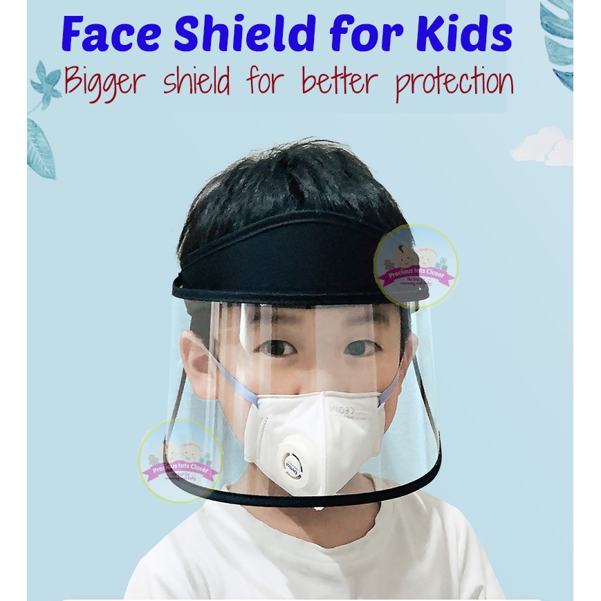 Premium Face Shield for Kids (covers wider area) | Shopee Singapore