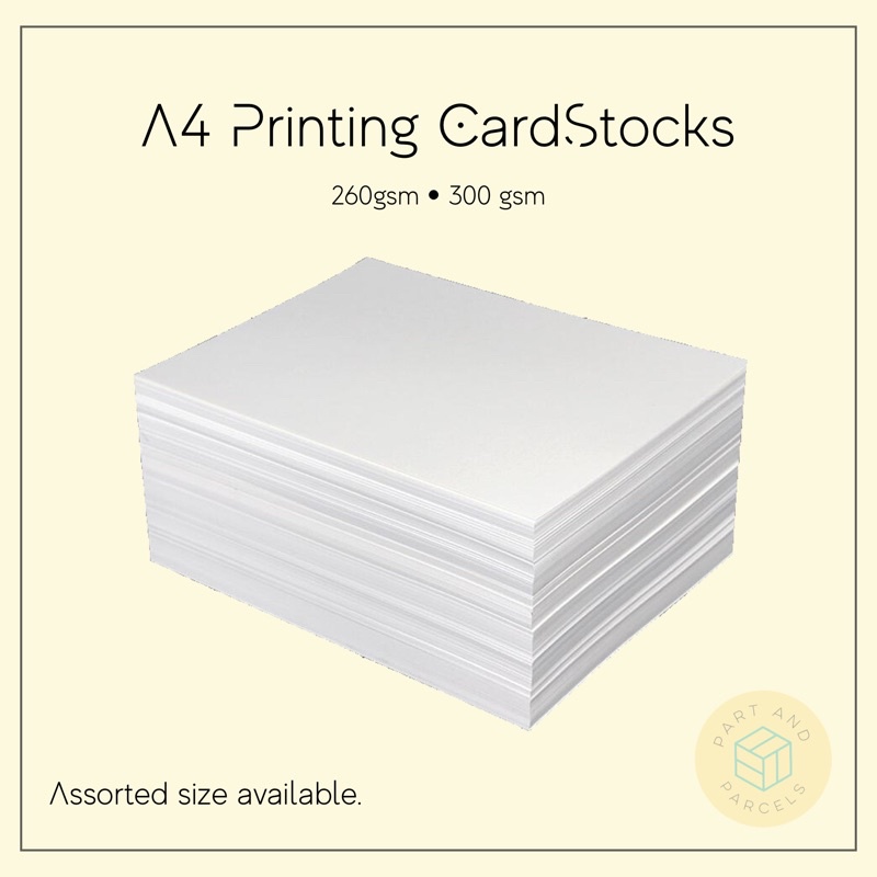 A4 size 250gsm cardstock (matte/glossy) 50pcs per pack | Shopee Singapore