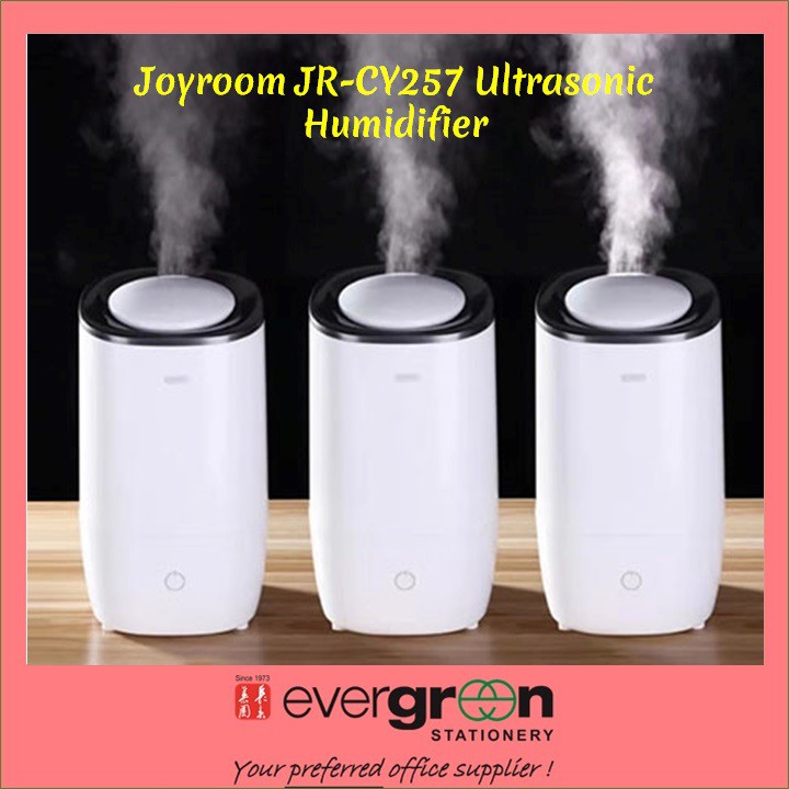 Joyroom JR-CY257 300ml Ultrasonic Humidifier (White) | Shopee Singapore