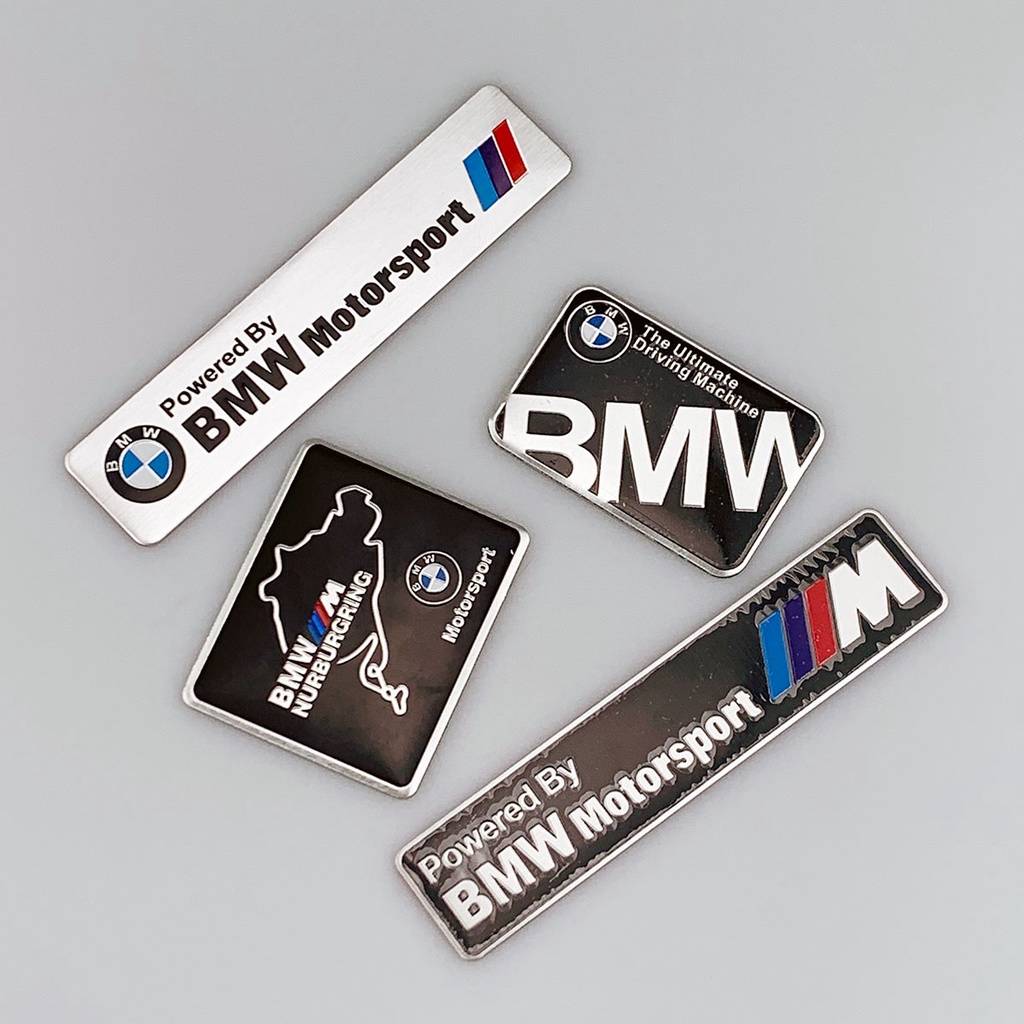 For BMW x1 x3 x5 x6 m3 m5 m6 e36 e39 e46 e60 e90 e91 Emblem Aluminum ...