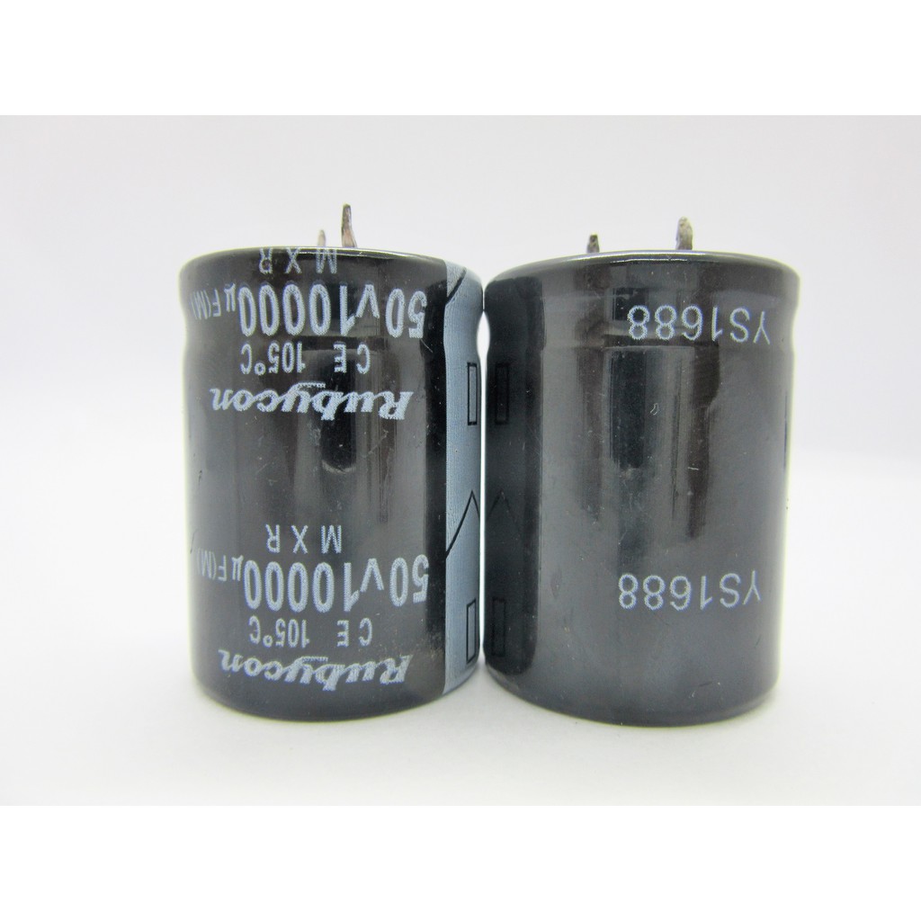 Rubycon 10000uf 50v capacitor For Amplifier (small size) | Shopee Singapore
