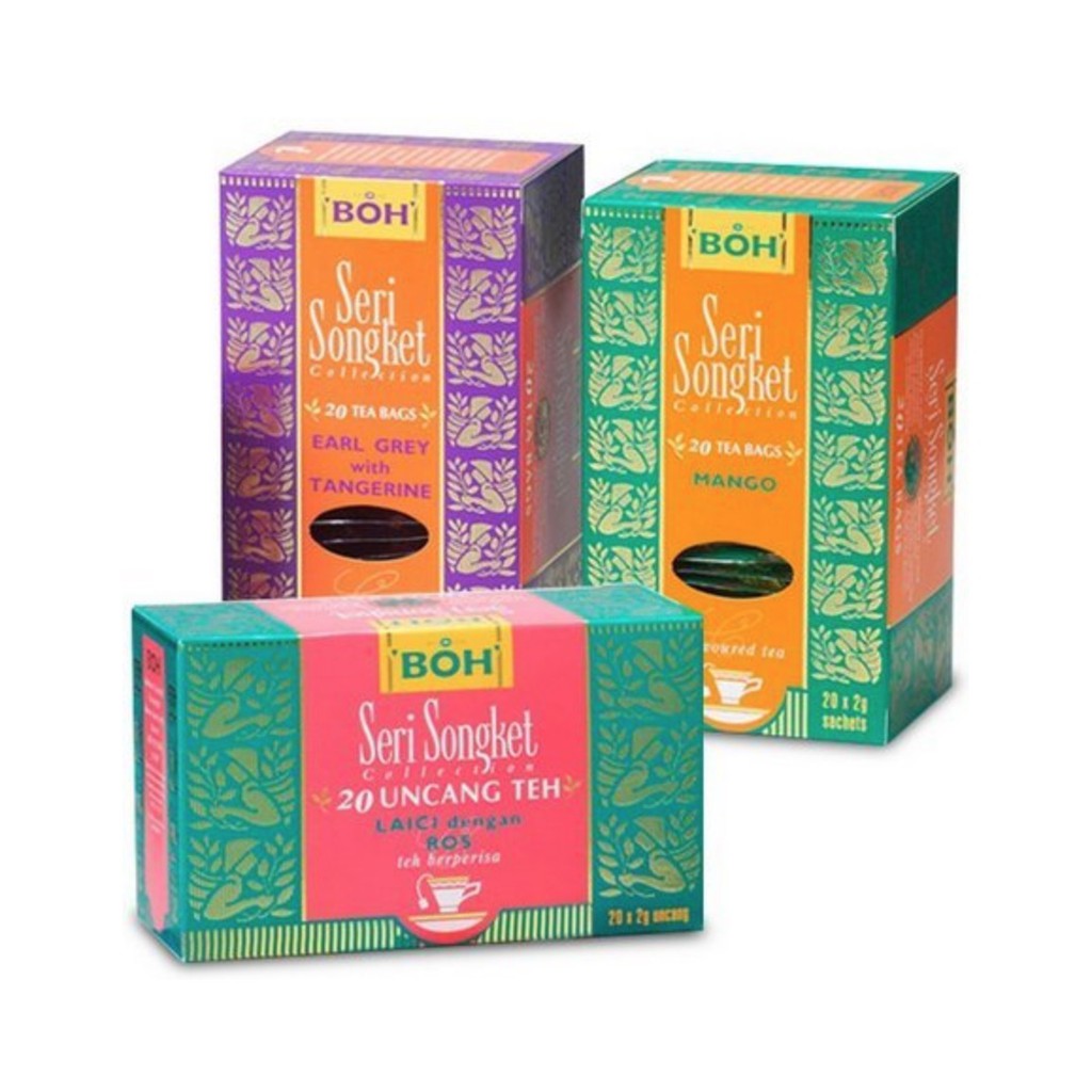 Teh Boh Seri Songket. Lyche Rose, Mango, Passion Fruit, Lime & Ginger ...