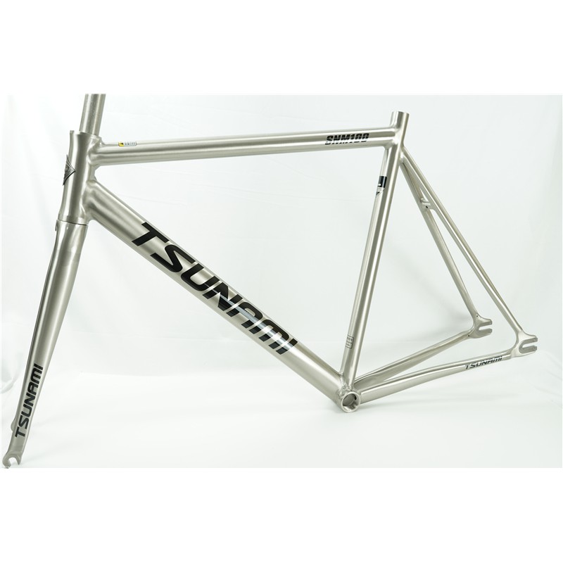 TSUNAMI SNM100 Fixed Gear Bicycle Frame Set 49cm 52cm 55cm 58cm ...