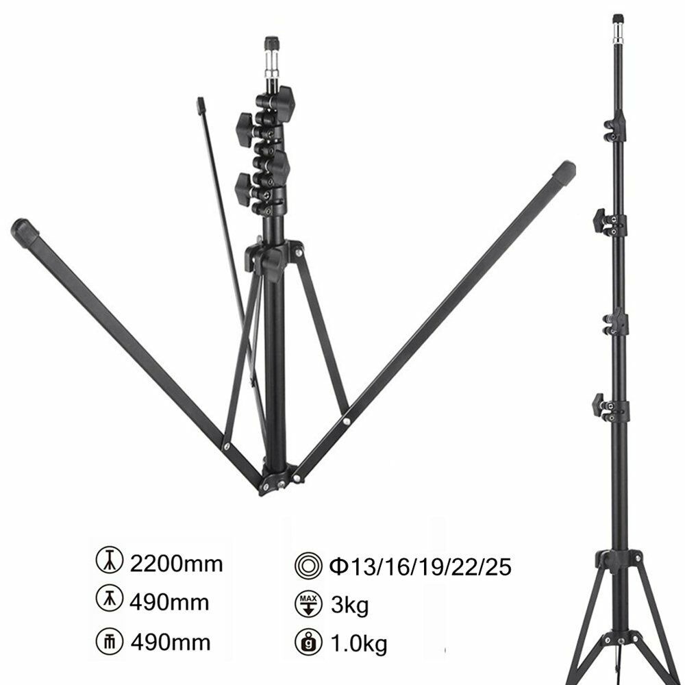 Selens 220cm Light Stand Tripod Aluminum alloy Photography Stand ...