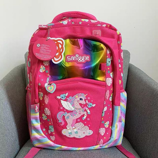 SMIGGLE SCHOOL BACKPACK (FREE PAPER BAG & PENCIL) | Shopee Singapore