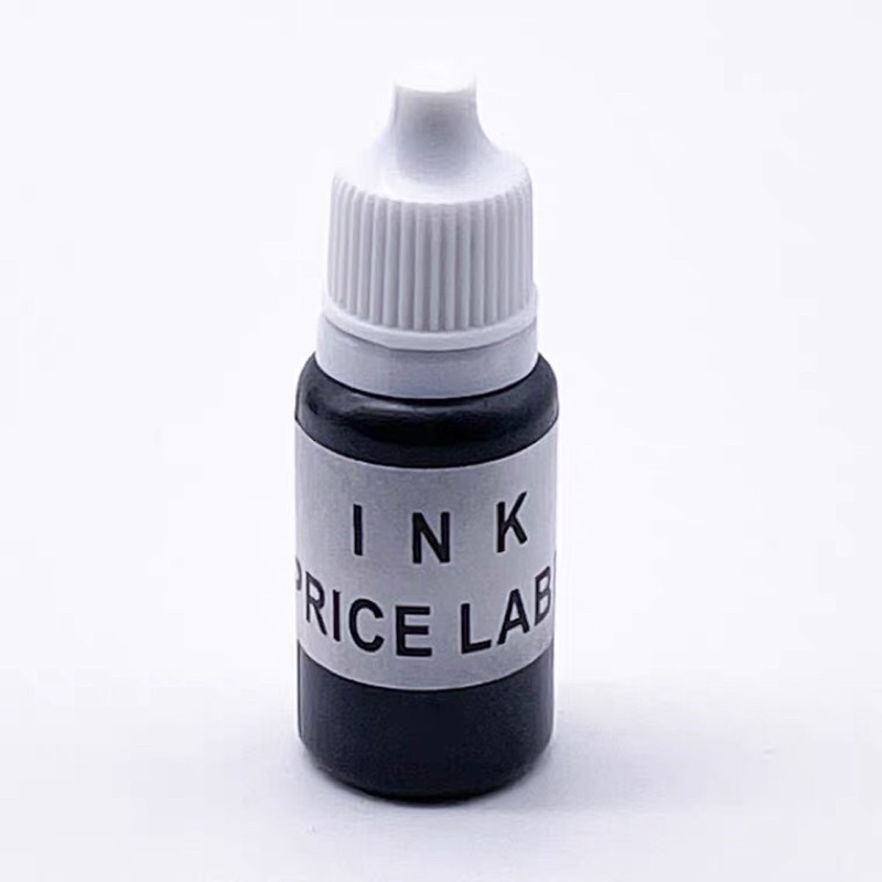 Ink Bottle 10 ml Ink Drip Black For Labeller Price Tag Machine Ink ...