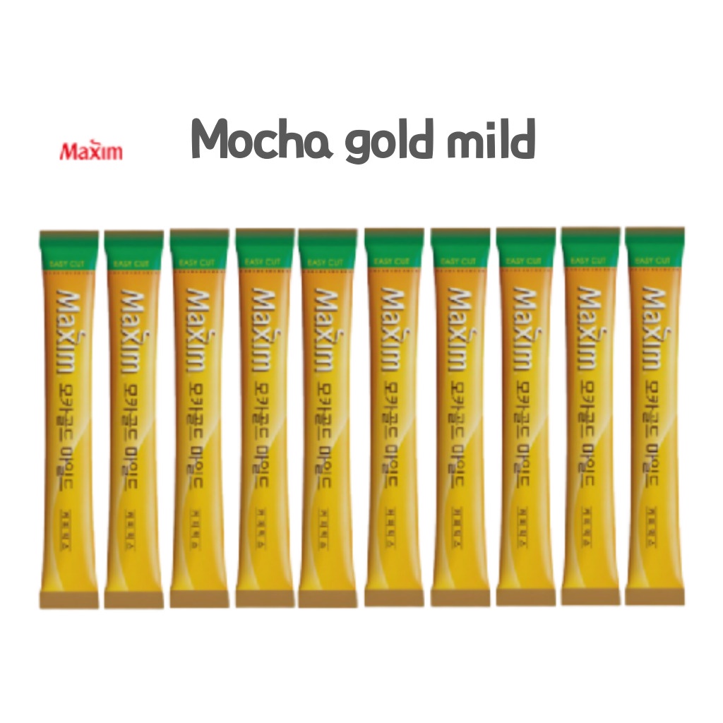 Maxim Coffee 10 Sticks instant coffee / Mocha Gold / Korea coffee ...