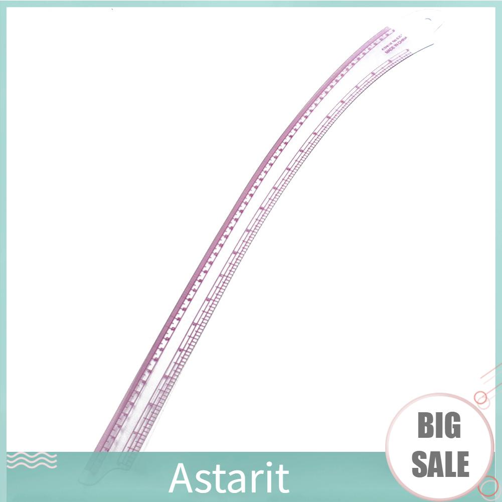 Plastic Tailor Curve Measuring Ruler Sleeve Arm French Curve Sewing ...