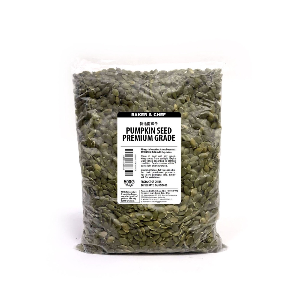 HOI Baker&Chef Kuaci Labu Premium | Pumpkin Seed Premium | (Natural ...