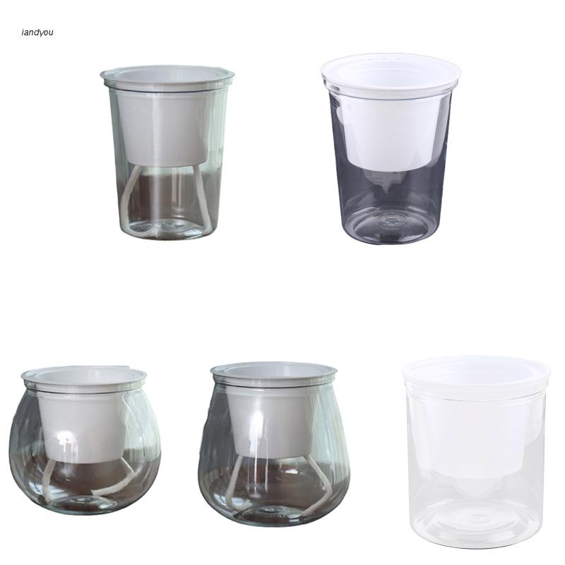 Lazy Self Watering Planter Automatic Water Absorption Flower Pot Vase ...