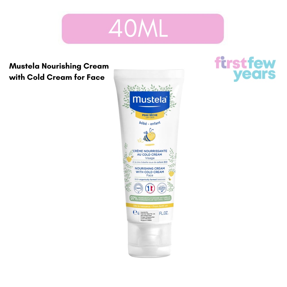 Mustela Nourishing Cream with Cold Cream for Face 40ml (Exp 02/26 ...