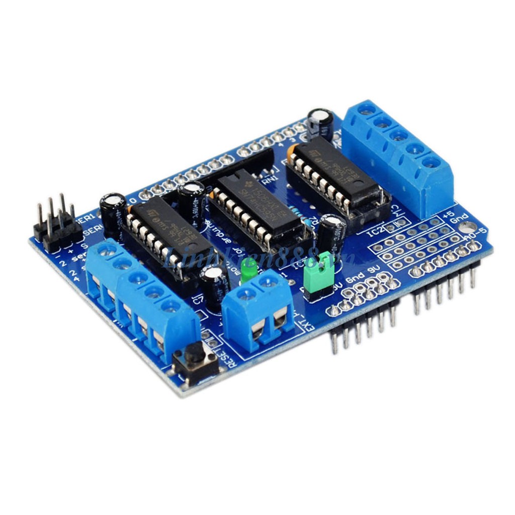Expansion Module For Arduino UNO 4 DC L293D Motor Control | Shopee ...