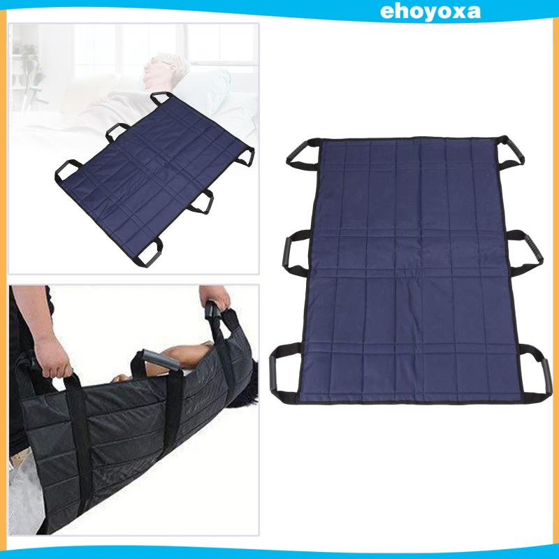 with 6 Handles Patient Sheet Sliding Bed Multipurpose Transfer Blanket ...