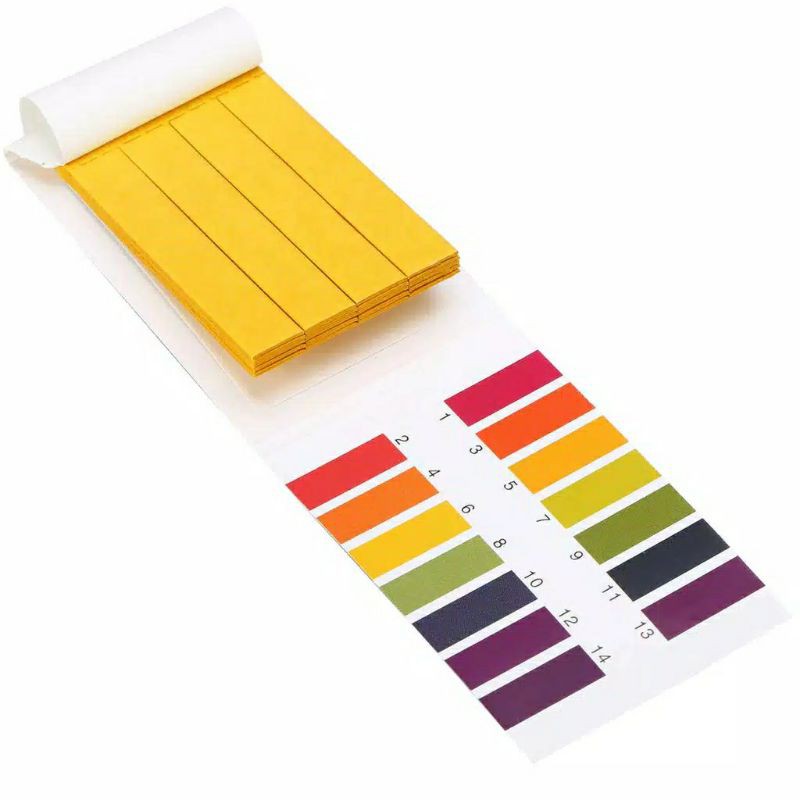 Ph Tester 80-Strip Ph Litmus Paper Measuring Instrument For Water Base ...