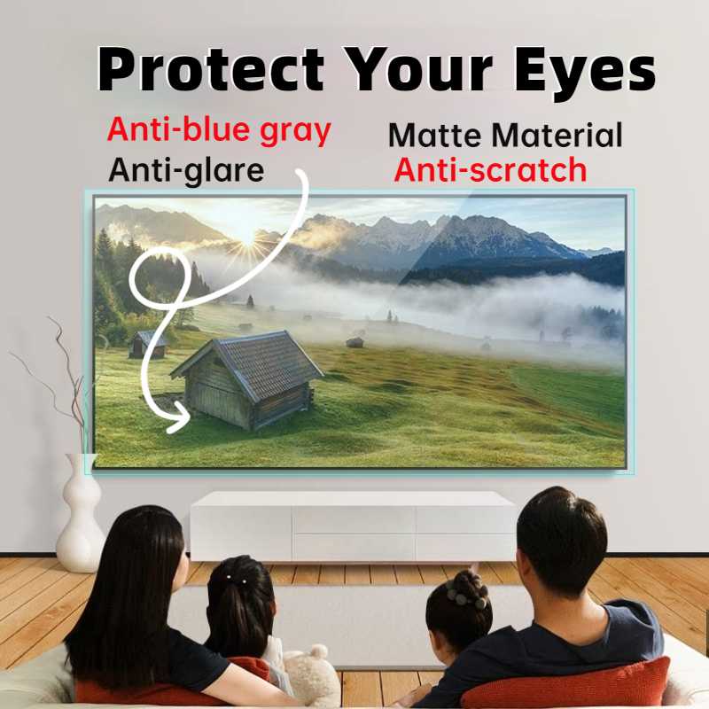 G&P TV Screen Protector Matte Screen Film Anti-blue Gray Anti-glare 37 ...