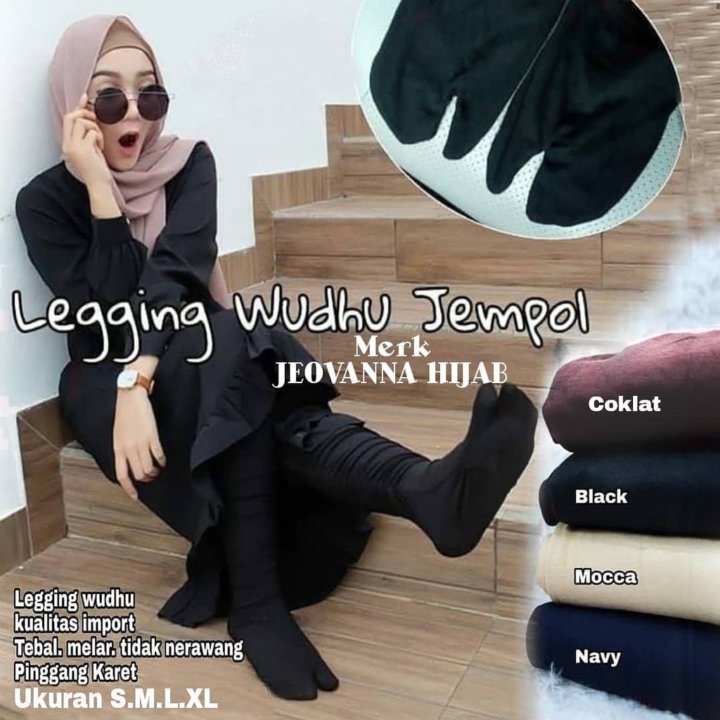 NEWEST PREMIUM THUMB WUDHU LEGGINGS 2024 / LEJING WUDHU / PREMIUM ...
