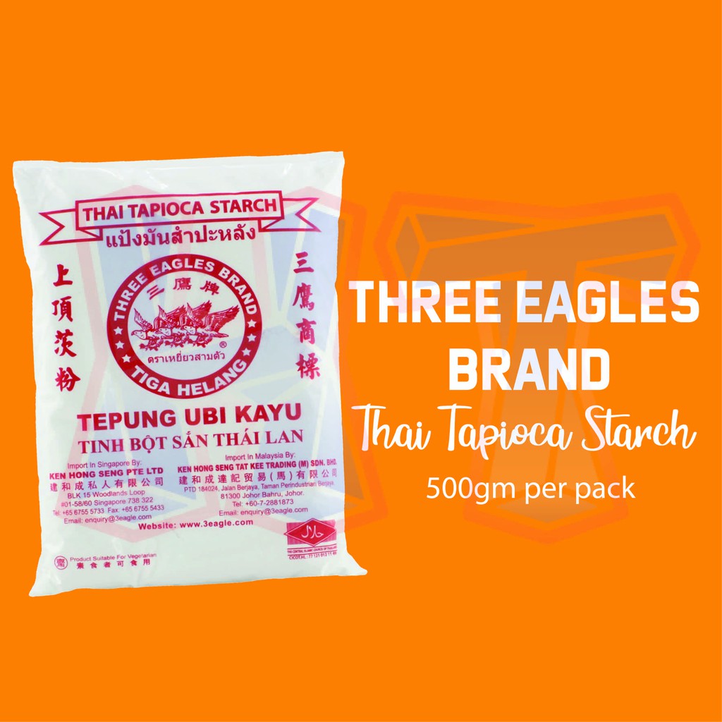 (Bundle of 2)500gm Tapioca Starch Three Eagles Brand | Shopee Singapore