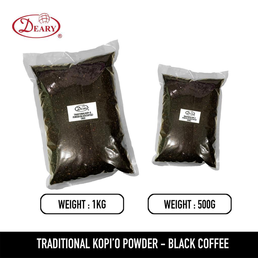 Deary Classic Kopi-O Powder 咖啡乌粉 (500g/1kg) | Shopee Singapore
