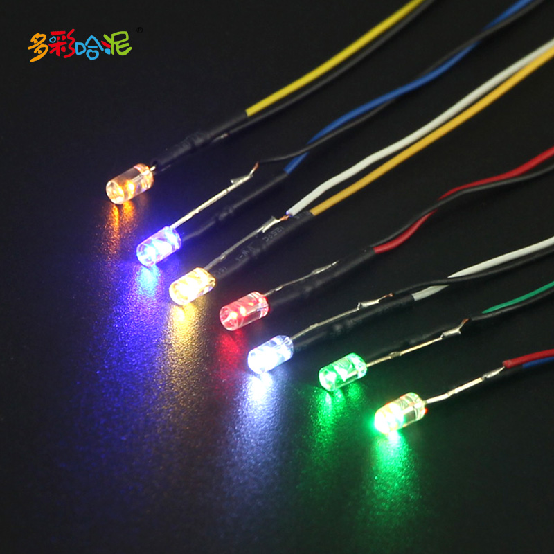 Light emitting diode element hand DIY building model making material ...