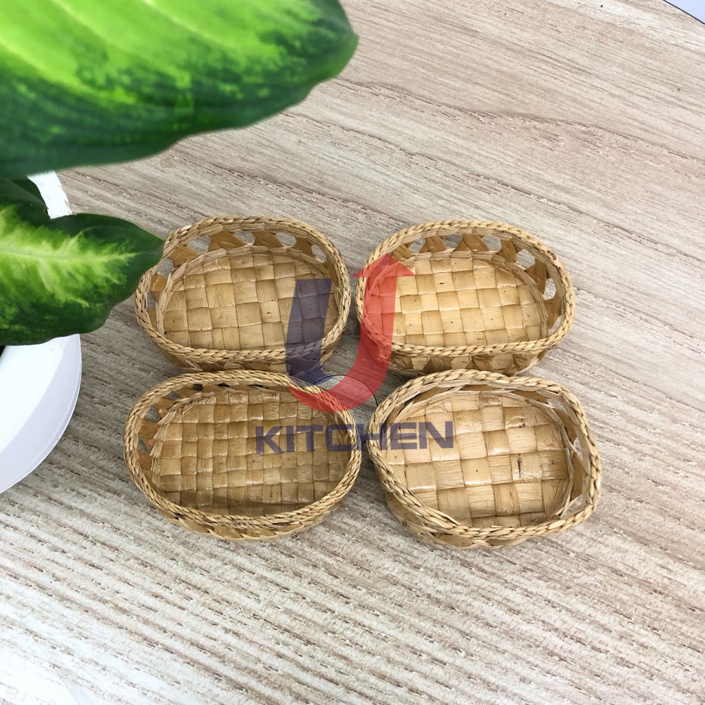 Oval Rattan Bamboo Basket / Bakul Rotan Bujur / Bakul Raga Buluh ...