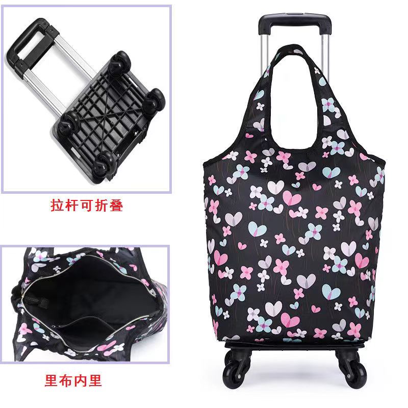 Shopping cart ultra-light portable grocery shopping cart middle-aged ...