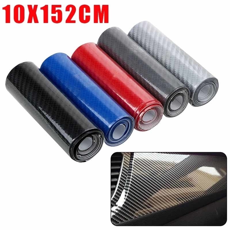 Car 5D Carbon Fiber Grain Car Body Stickers / Auto Motorcyle Bike Anti ...