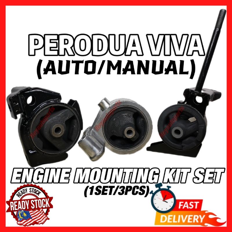 [ENGINE MOUNTING]PERODUA VIVA (AUTO/MANUAL) | Shopee Singapore