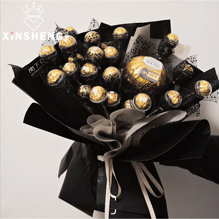 A set of chocolate bouquet packaging DIY combination decoration ...