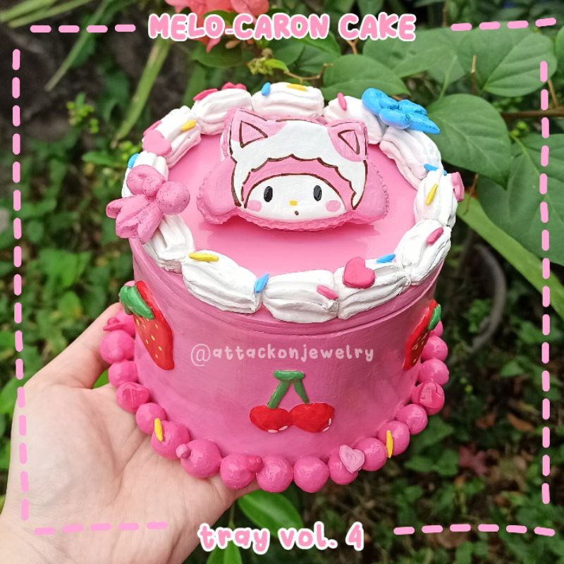 Melo-caron cake tray dish clay tray aesthetic vol 4 (PLEASE READ ...