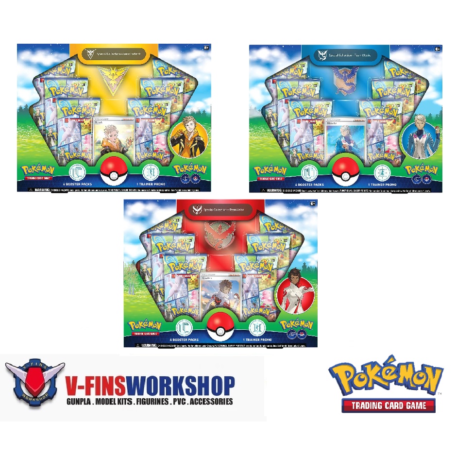 Pokemon TCG (English) Pokemon GO Special Team Collection (Team Instinct ...